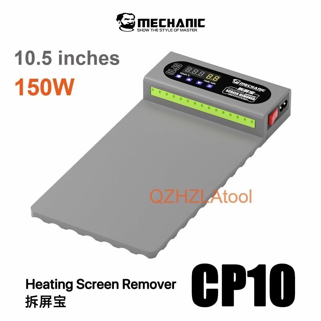 Термоковрик (сепаратор) для снятия дисплеев Mechanic CP10, разделитель ЖК-экрана, нагревательная платформа