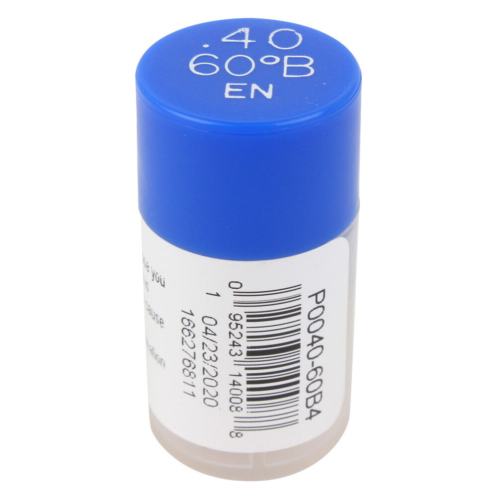 Форсунка Delavan 0.40GPH, 60B, P0040-60B4, В - образная форма распыла, угол 60 градусов, для дизеля — фото 1