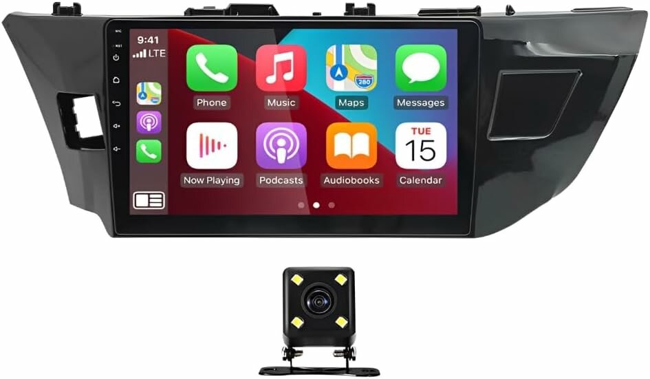 Автомобильная стереосистема Toyota Corolla для Toyota Corolla 2014-2016 годов выпуска, Android 13, 10 дюймов, с