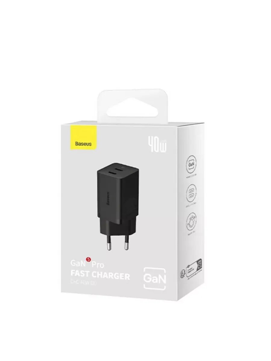 Блок питания 40W 2 Type-C — фото 1
