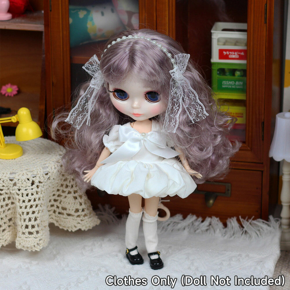 Милый комплект платья в стиле лолиты для куклы BJD 1/6, без куклы и обуви