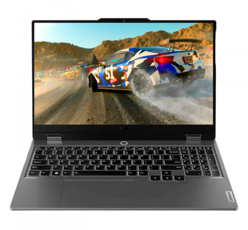 Ноутбук Lenovo LOQ 15IAX9E 15.6" FHD IPS 144Hz 300nits i5-12450HX(2.4ГГц), 16Гб DDR5, SSD 512Гб, RTX3050 6Гб, CR(SD), Win11_Eng, Luna Grey (83LK0