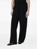 Брюки Entire Studios Straight-leg knit trousers, размер S, black/black