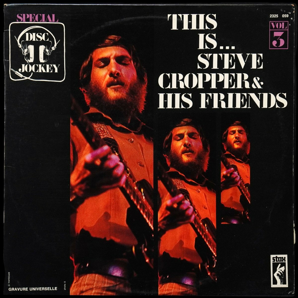Виниловая пластинка Stax Steve Cropper – This Is... Steve Cropper & His Friends