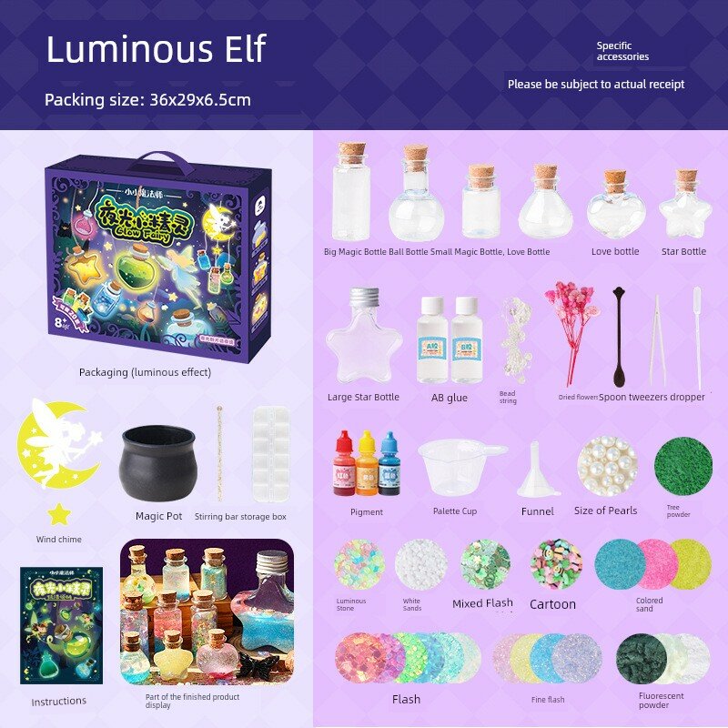 Волшебный набор с флуоресцентной феей - новинка серии Little Wizard для детей