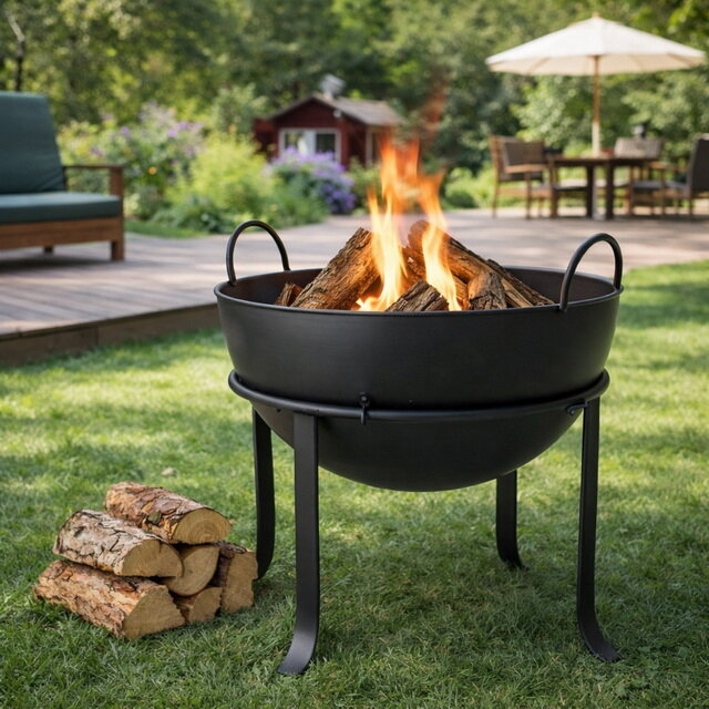 Металлический очаг для костра Colonia 50 см, Boltze, 2024357