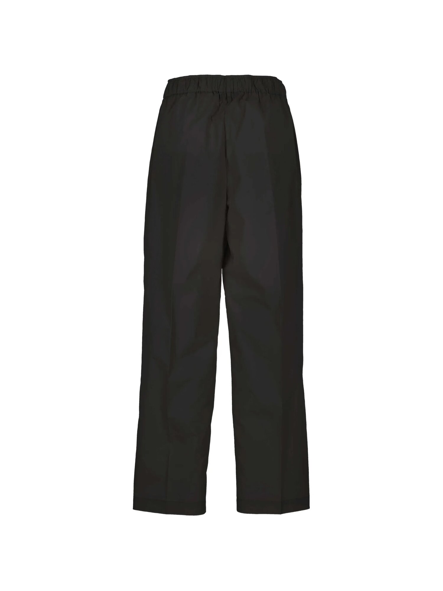 Брюки EMMA & GAIA Drawstring wide-leg trousers, размер 42, черный — фото 1