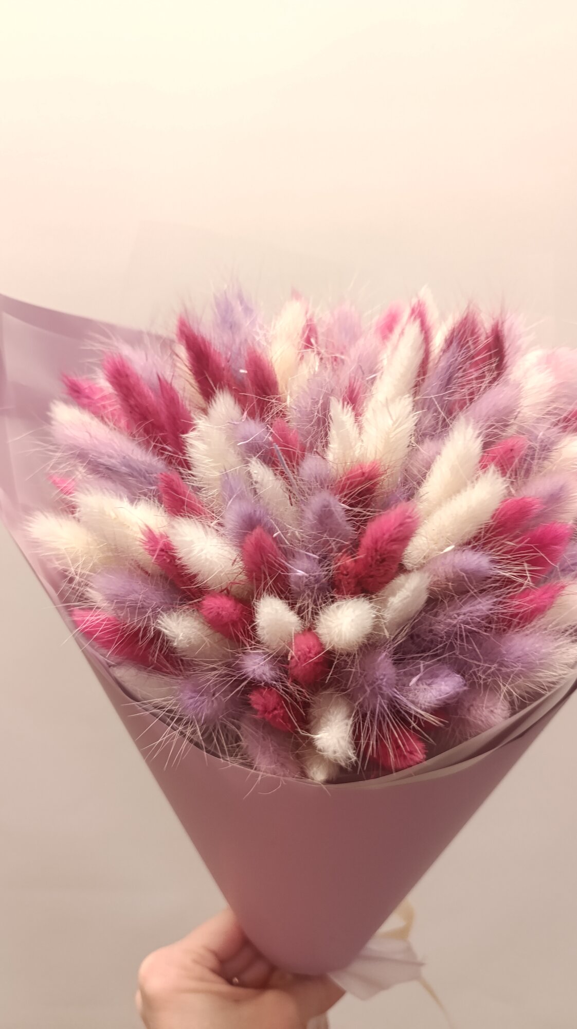 Букет из лагуруса — фото 1