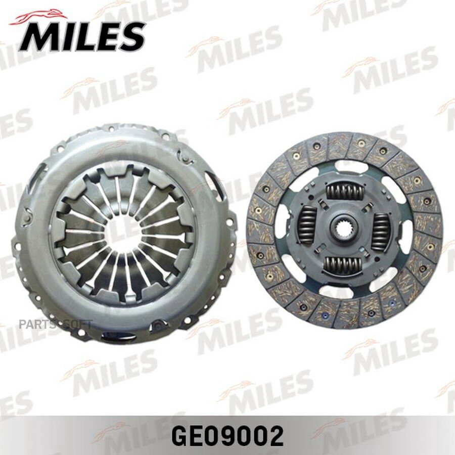 MILES GE09002 Сцепление к-т FORD FOCUS/C>MAX/VOLVO S40/C30/V50 1.4/1.6 04- без подшипника ()