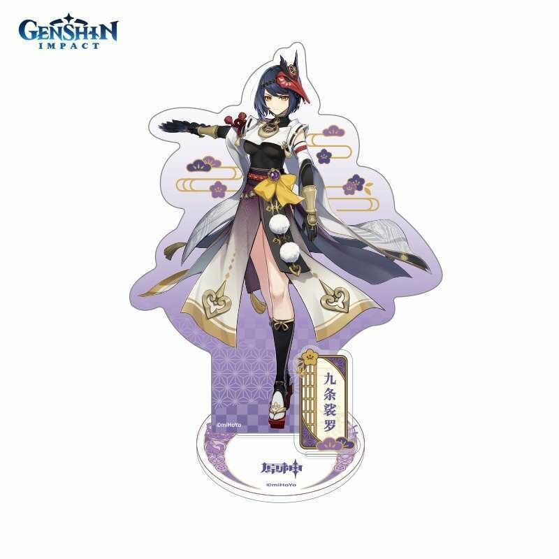 Акриловая фигурка Геншин Импакт в виде персонажа игры Genshin Impact Inazuma Character Standee Kujou Sara 6974696611823