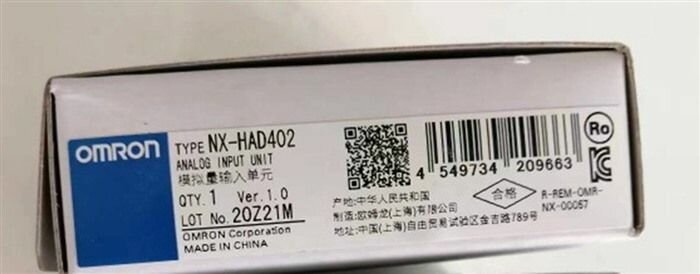 Модуль OMRON NX-HAD402 Analog Input Unit ver.1.0