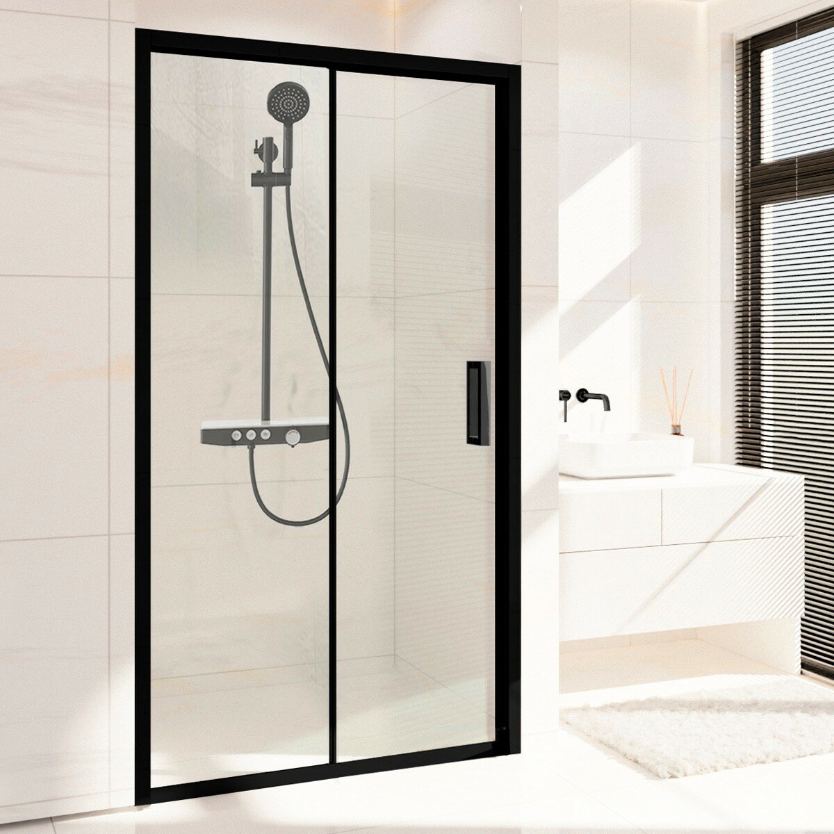 Душевая дверь Royal Bath Accord 200х115 RB115HS-T-BL