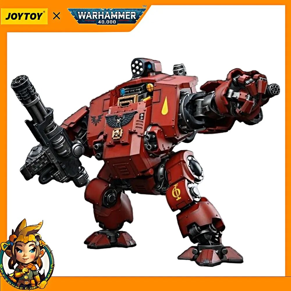 Аниме фигурки Warhammer 40000 JOYTOY 1/18 Blood AngelsHedemptor Dreadnought