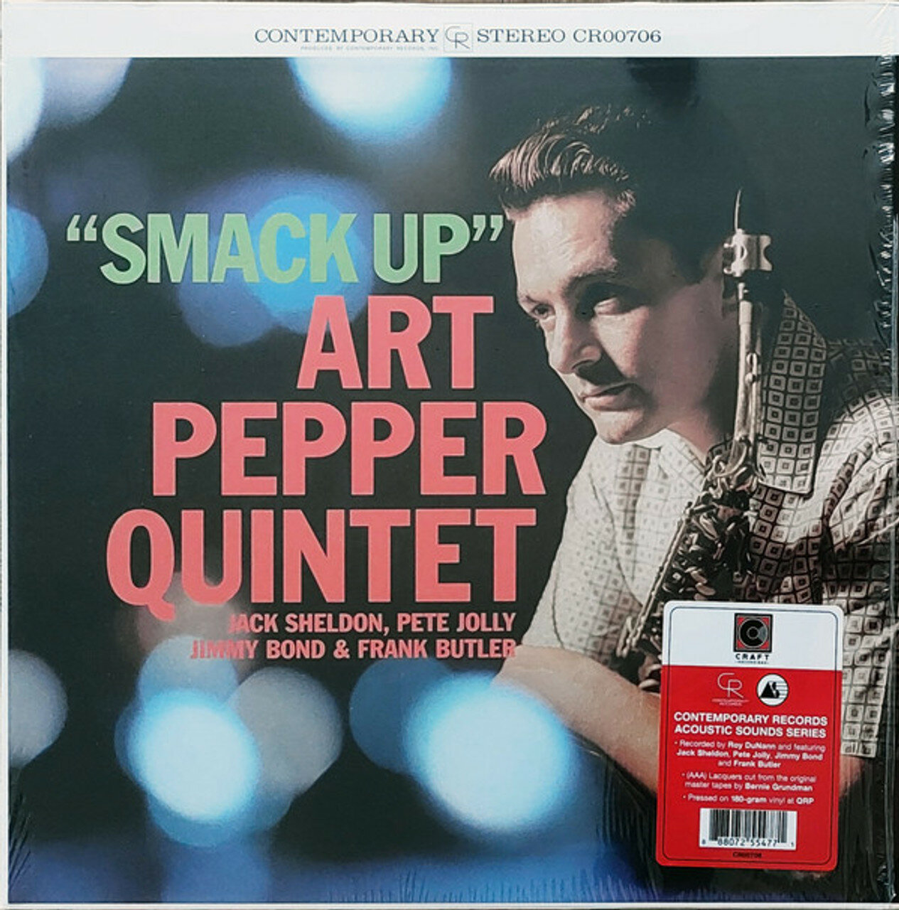 Art Pepper - Smack Up (USA) - новая виниловая пластинка