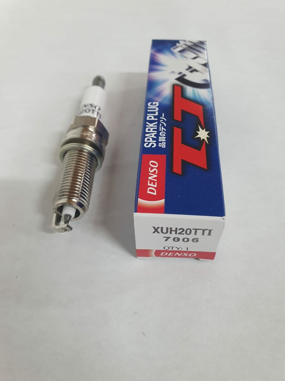 Свечи зажигания Denso XUH20TTI (7006) 1 шт. для Kia Picanto 1.0/1.2 (G3LA, G4LA)
