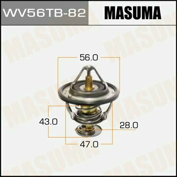 Термостат TOYOTA Allex MASUMA WV56TB-82