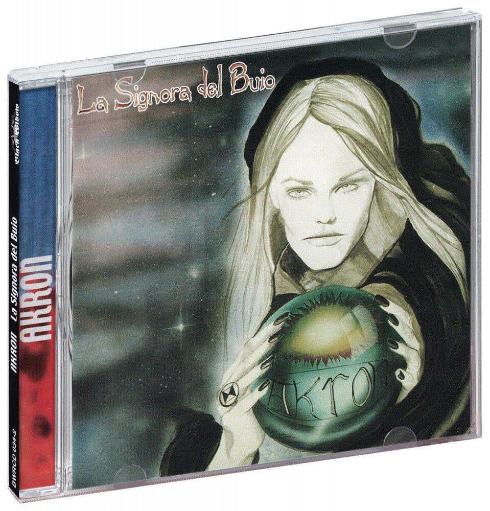 Akron. La Signora Del Buio (CD) (СД диск, CD Box, Италия, Black Widow Records)
