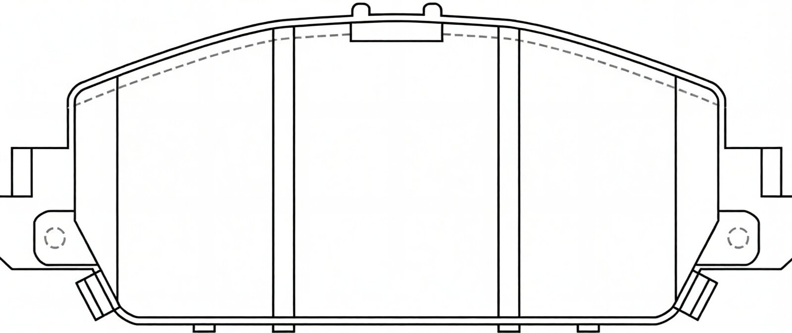 Колодки тормозные дисковые передние, комплект NiBK PN28005