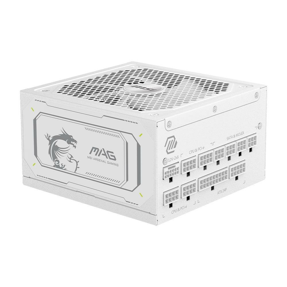 Блок питания ПК MSI A1000GL PCIE5, 80PLUS Gold (306-7ZP9B51-CE0)