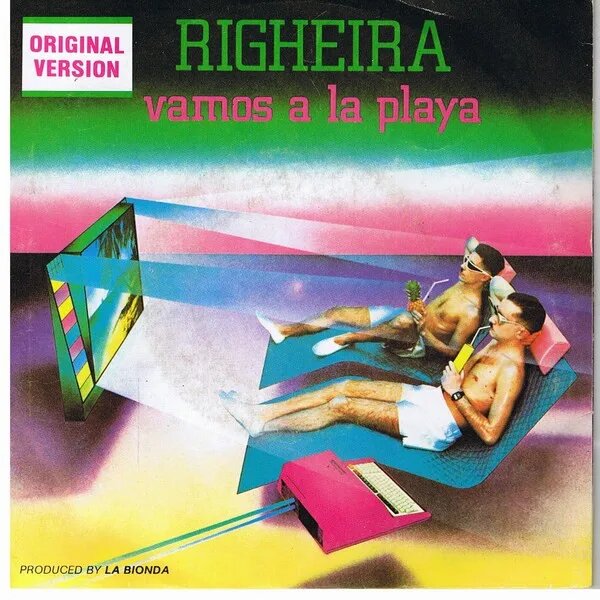 Righeira - Vamos A La Playa (Original Version) (7 Дюймов) VG+