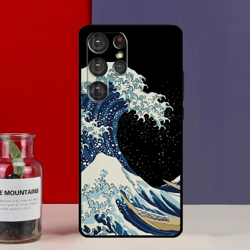 Чехол для Samsung Galaxy S25 Plus "Большая волна"