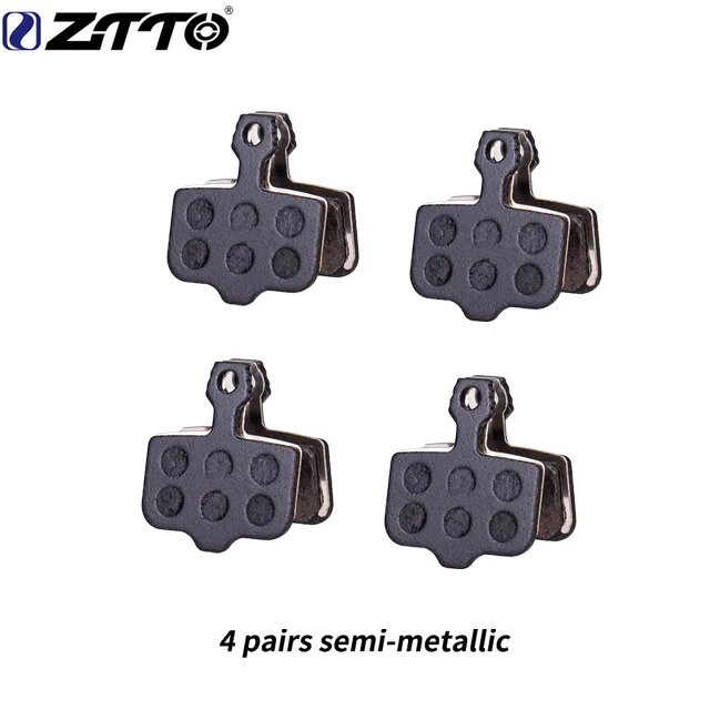 Тормозные колодки ZTTO, 4 пары, Semi-metallic, цвет 4