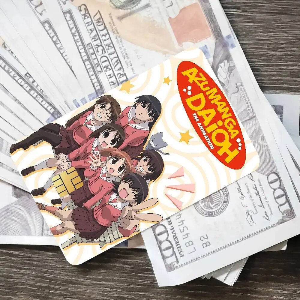 3D-наклейка A-Azumanga D-Daioh для банковских карт z5