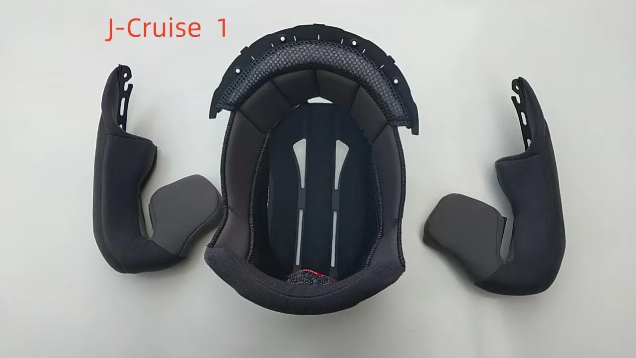 Подкладка для мотоциклетного шлема J-Cruise1, запчасти для мотоциклетных шлемов, подкладка для XL