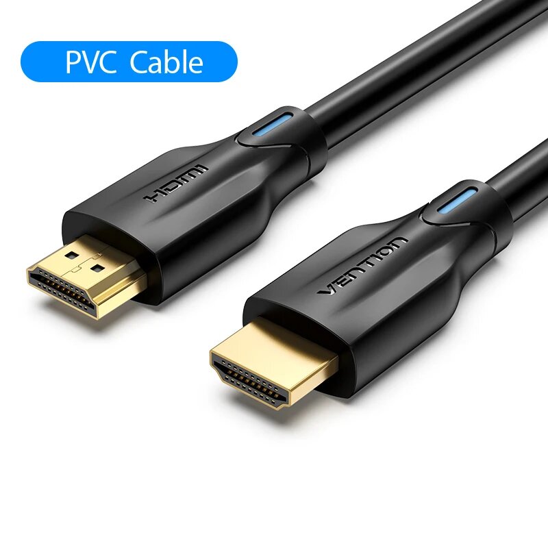 Vention HDMI 2.1 кабель 5 м для PS4 AAN Black, 1 м