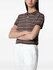 Свитер Striped polo-collar sweater