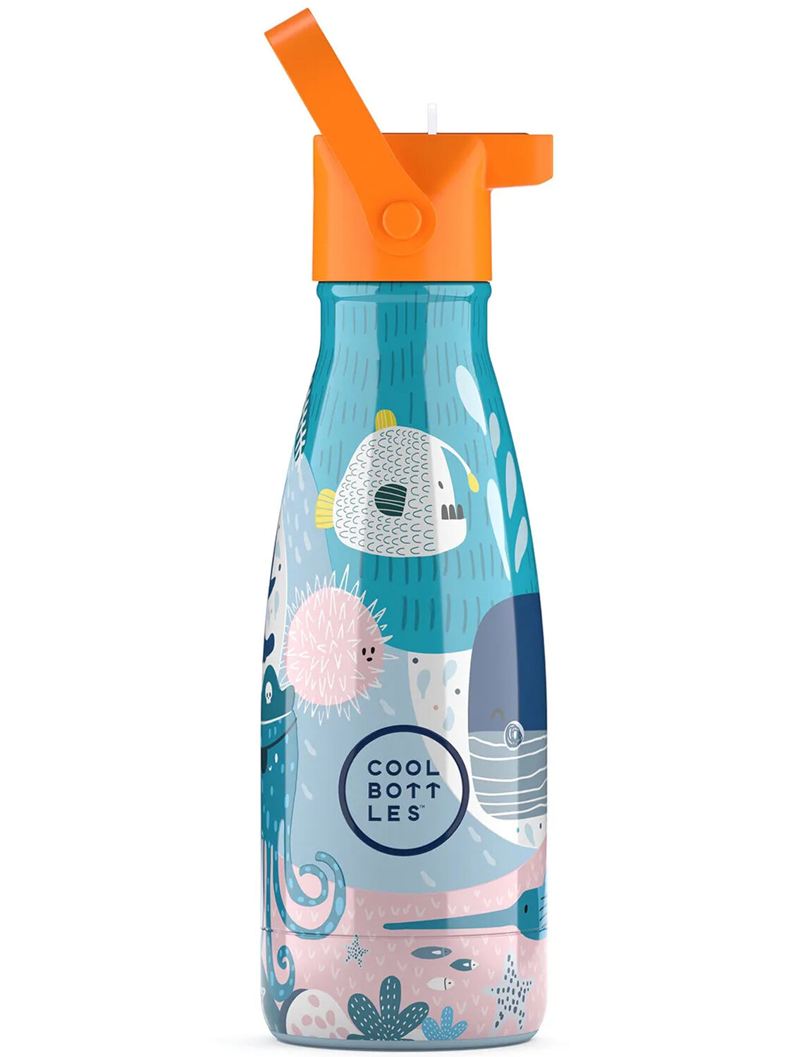 Термос–термобутылка Cool Bottles Kids серия Animals Sea World 260мл CBBK26SW