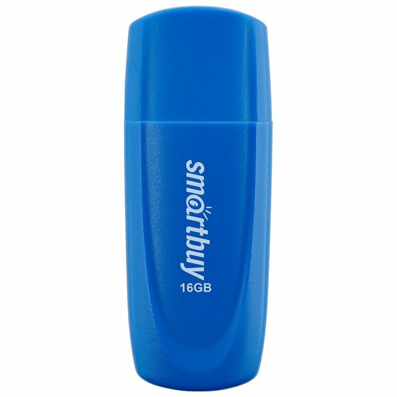 2 шт. Память Smart Buy "Scout" 16GB, USB 2.0 Flash Drive, синий