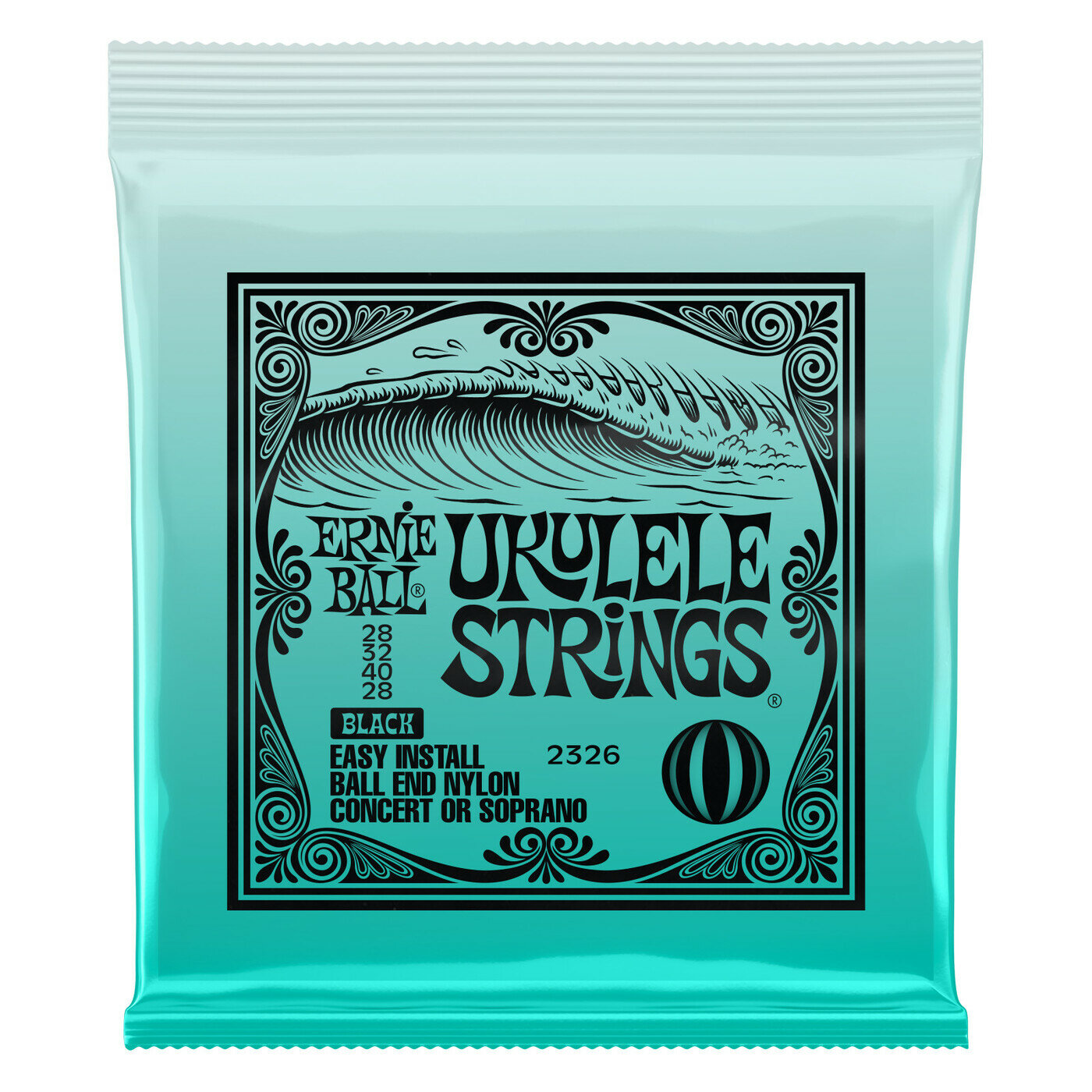ERNIE BALL 2326 Ball end Nylon 28-40 Струны для укулеле