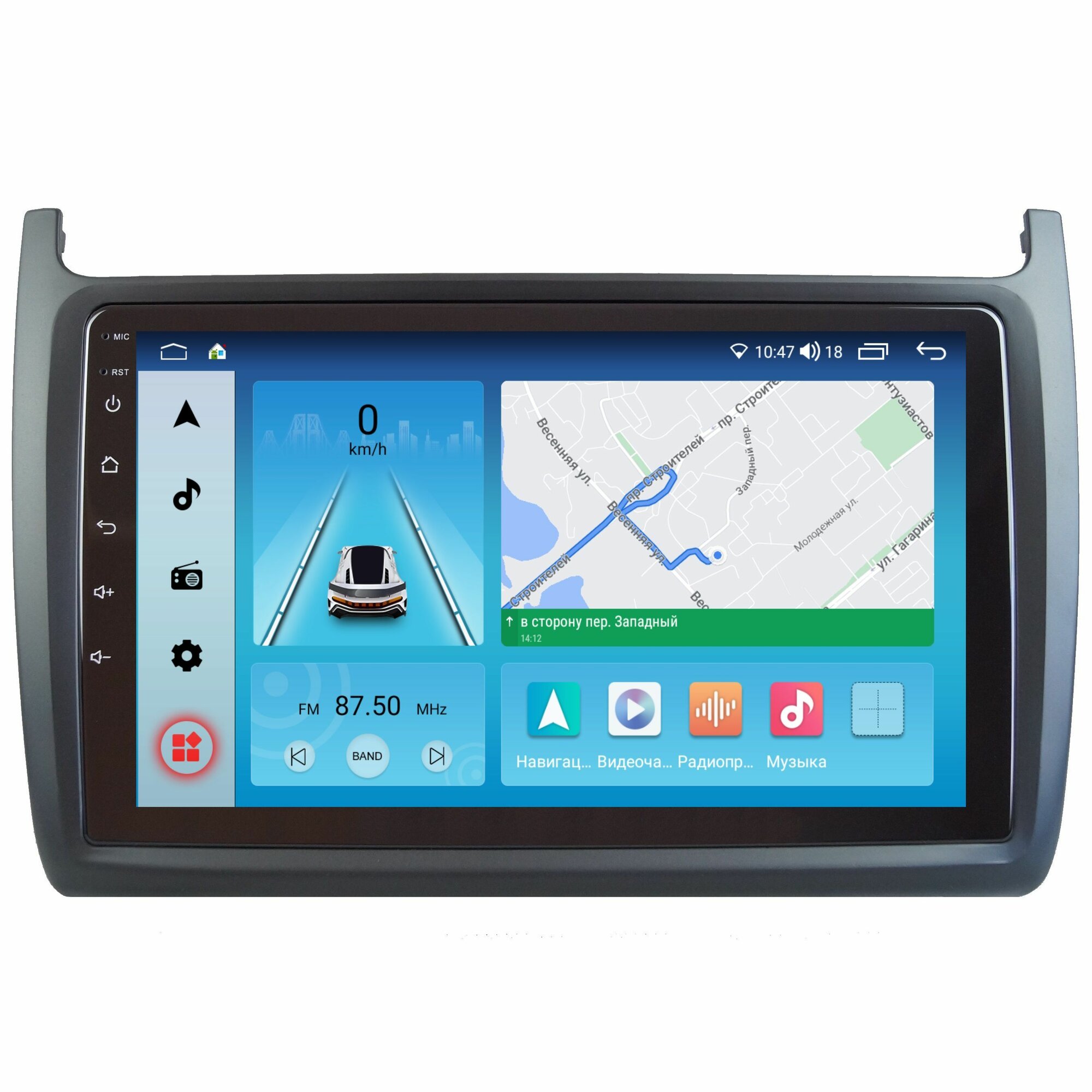Магнитола Epic T18 Volkswagen Polo - Android 12 - Процессор 8 ядерный - Память 4+64Gb - Carplay - DSP - Sim