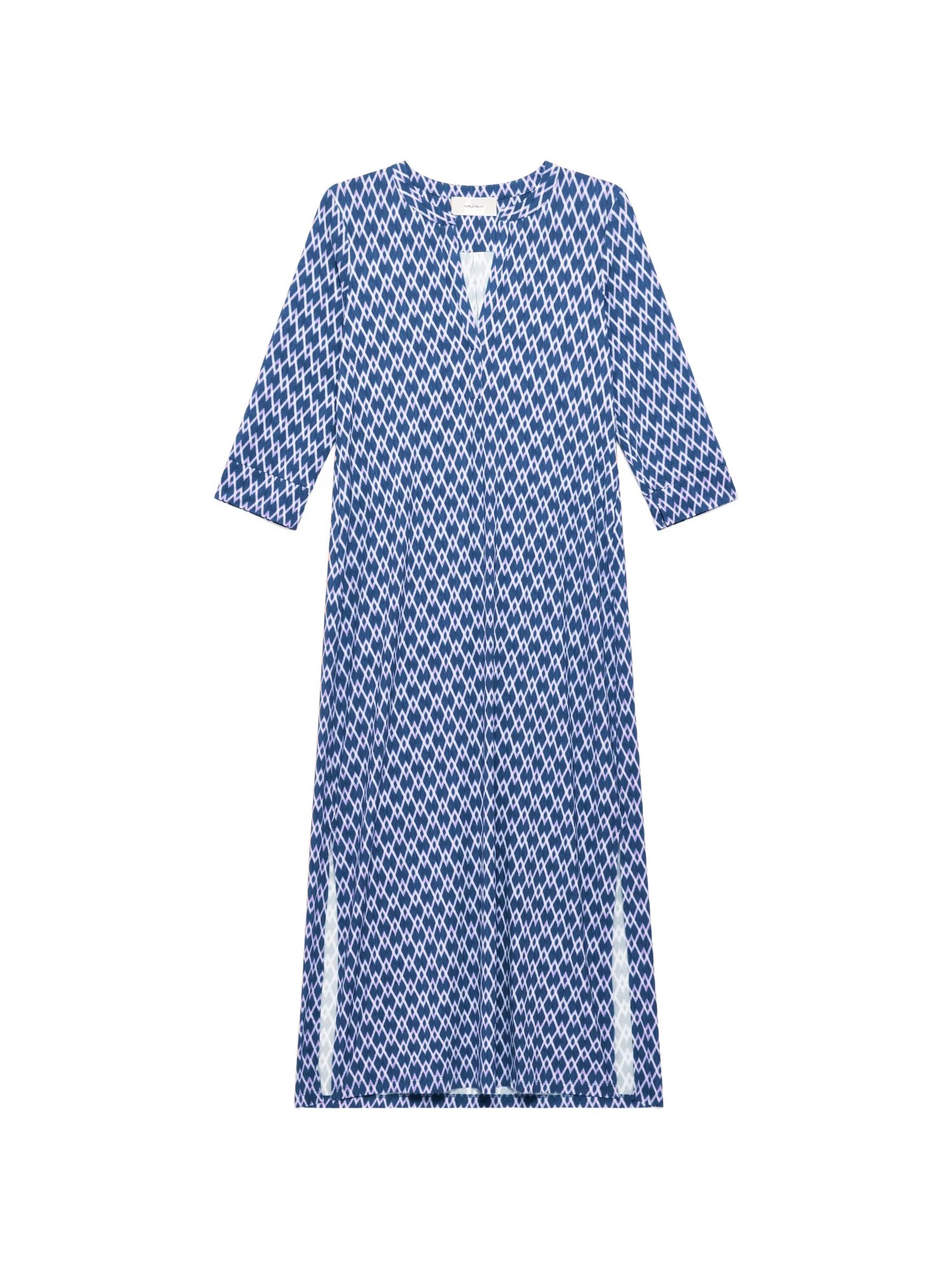 Платье Diamond Glow geometric-print midi dress