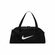 Сумка NIKE, фактура тиснение, черный