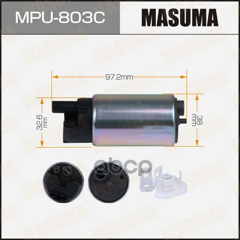 Бензонасос эл. SUBARU Masuma арт. MPU-803C