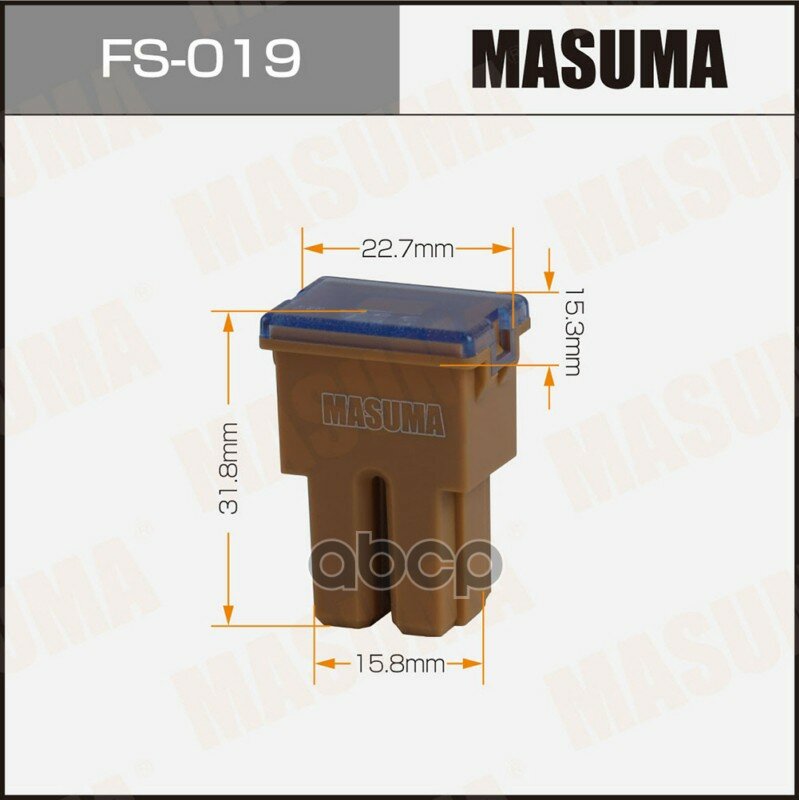Предохранитель Силовой 90А (М) (упаковка 12 шт, цена за 1 шт) Masuma арт. FS019