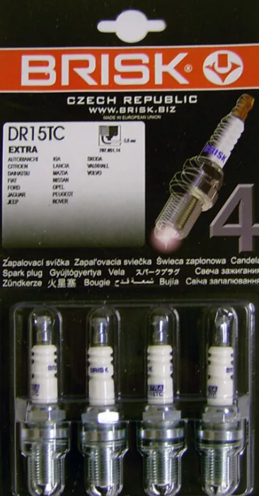 Свеча зажигания Extra BRISK DR15TC