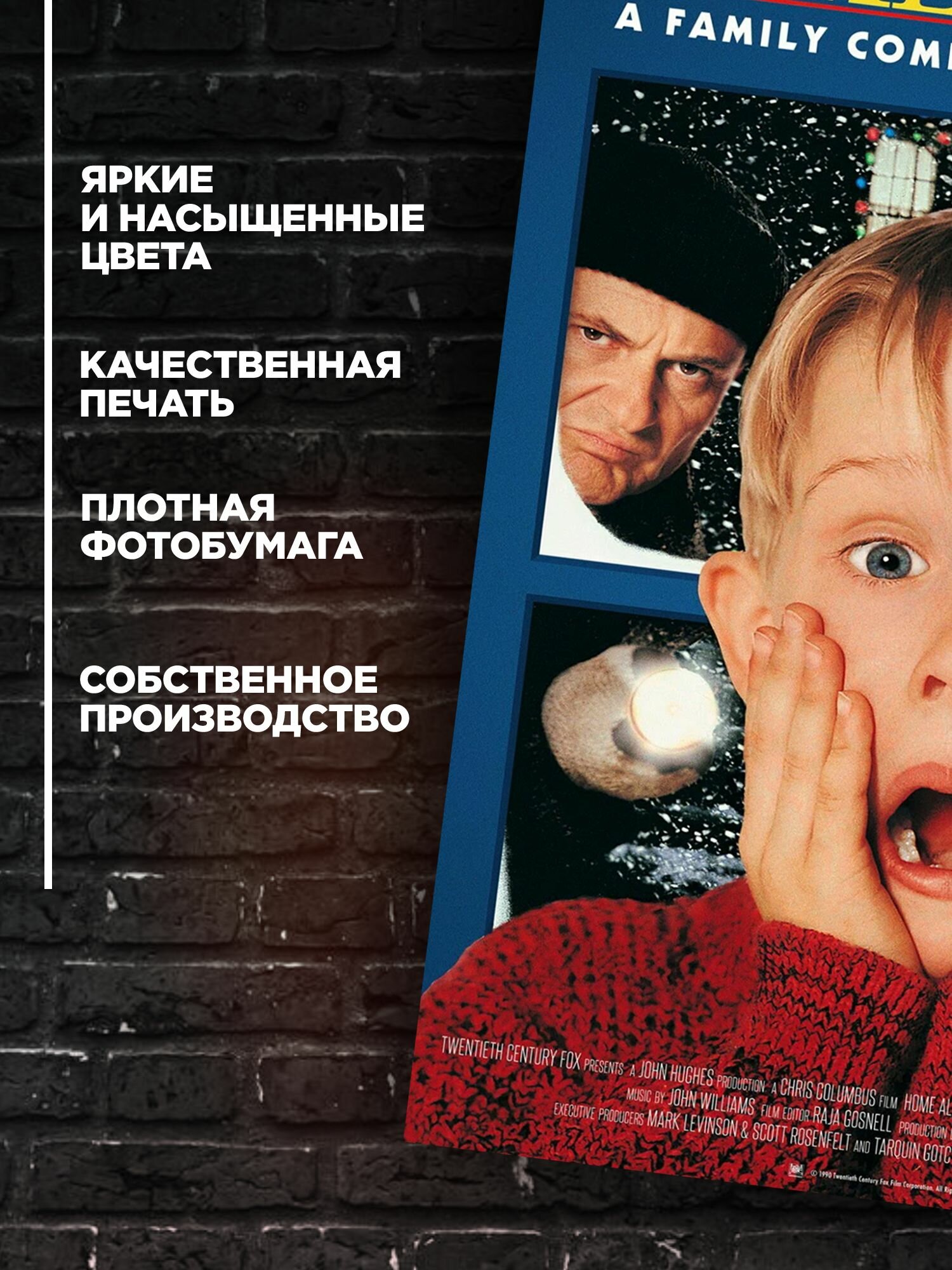 Постер на стену Один дома — фото 1