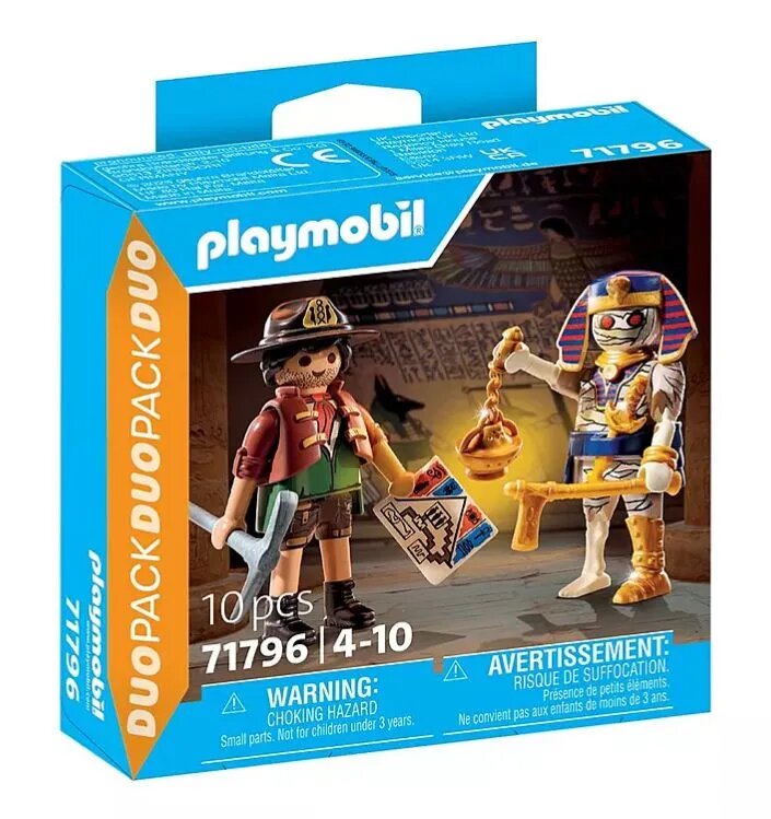 Playmobil-Мир Моби: Охотник за сокровищами и мумия-71796