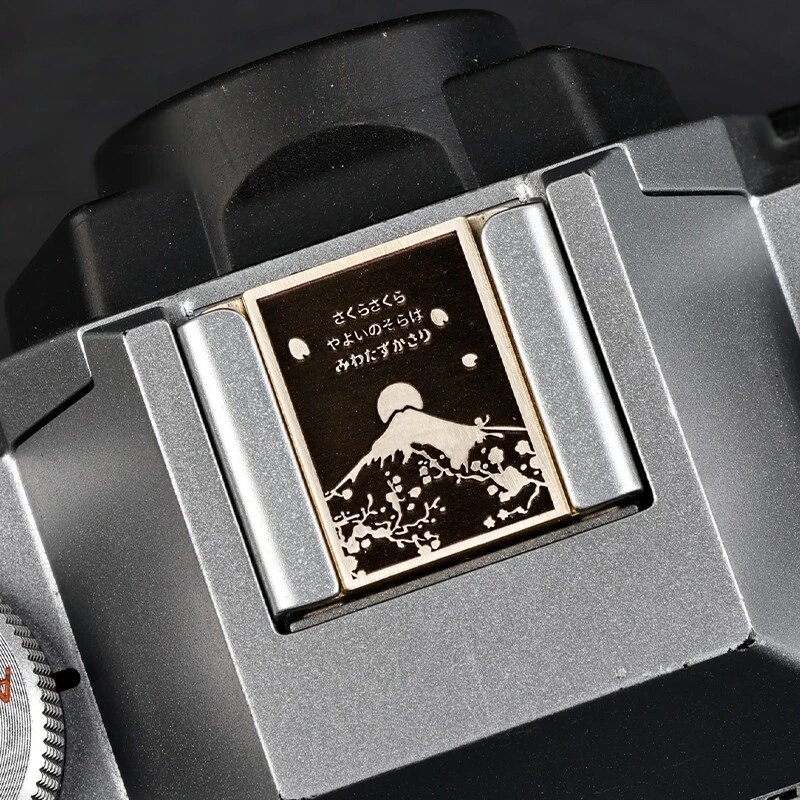 Металлический чехол для горячего башмака Backpacker для Fujifilm XS10 XM5 XE4 XT5 Черный, RX-8