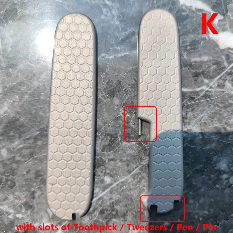 Титановые весы для ножей Victorinox 91 мм Белый, 1 pair Type K