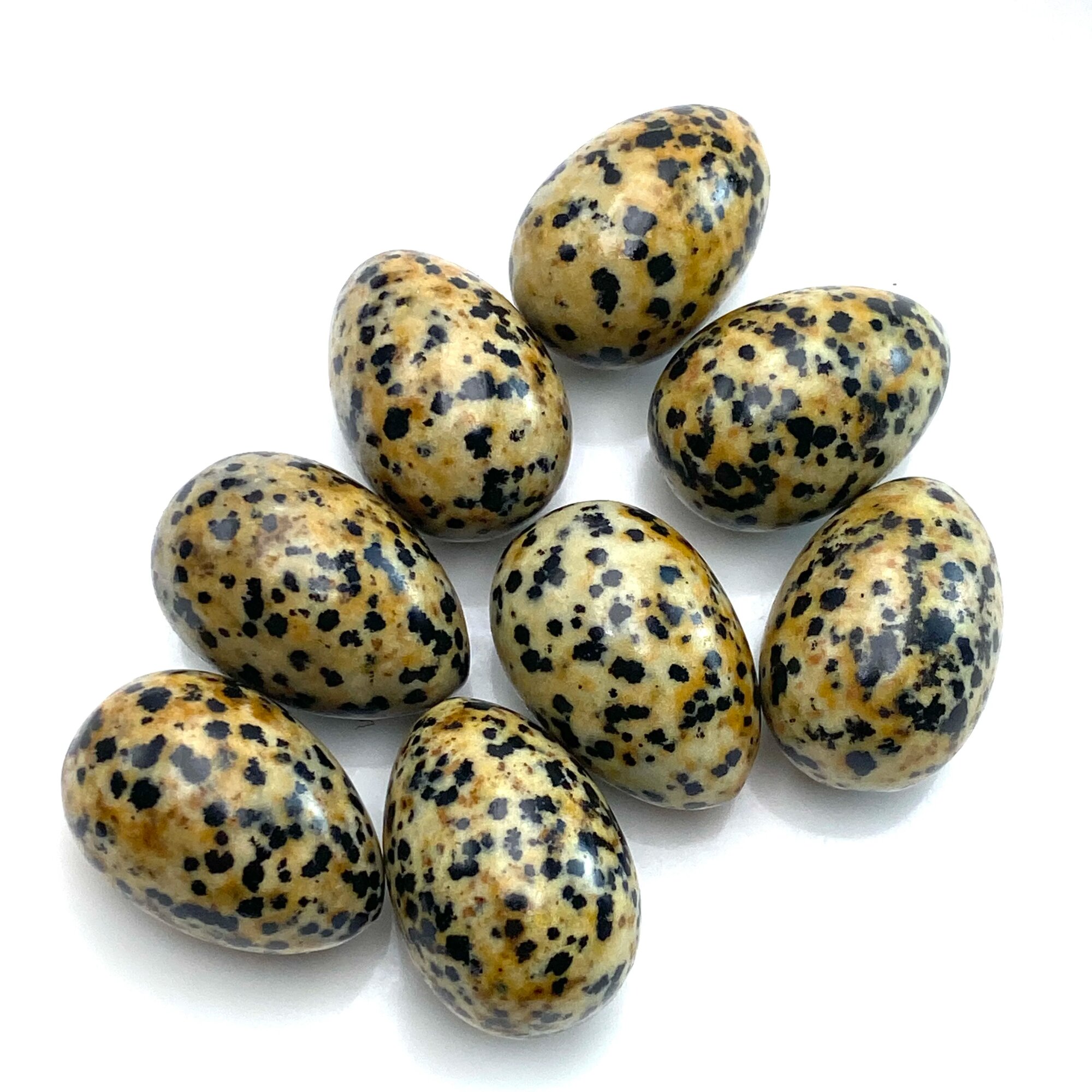Хрустальные пасхальные яйца Spotted Stone