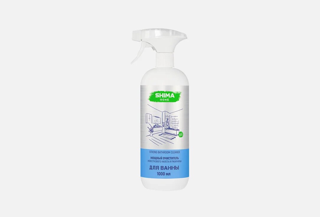 SHIMA HOME strong BATHROOM CLEANER Очиститель для ванны 1 л