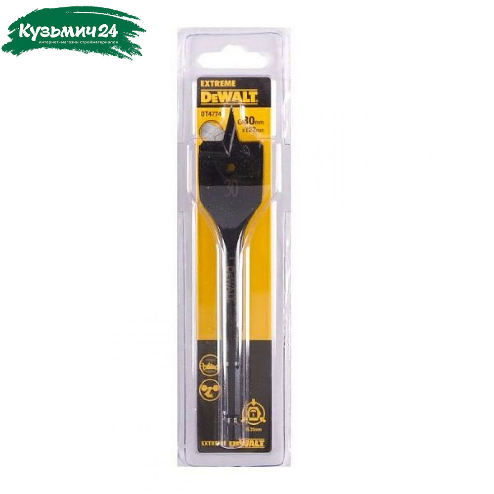 Сверло перьевое DeWALT DT4774 30х152мм