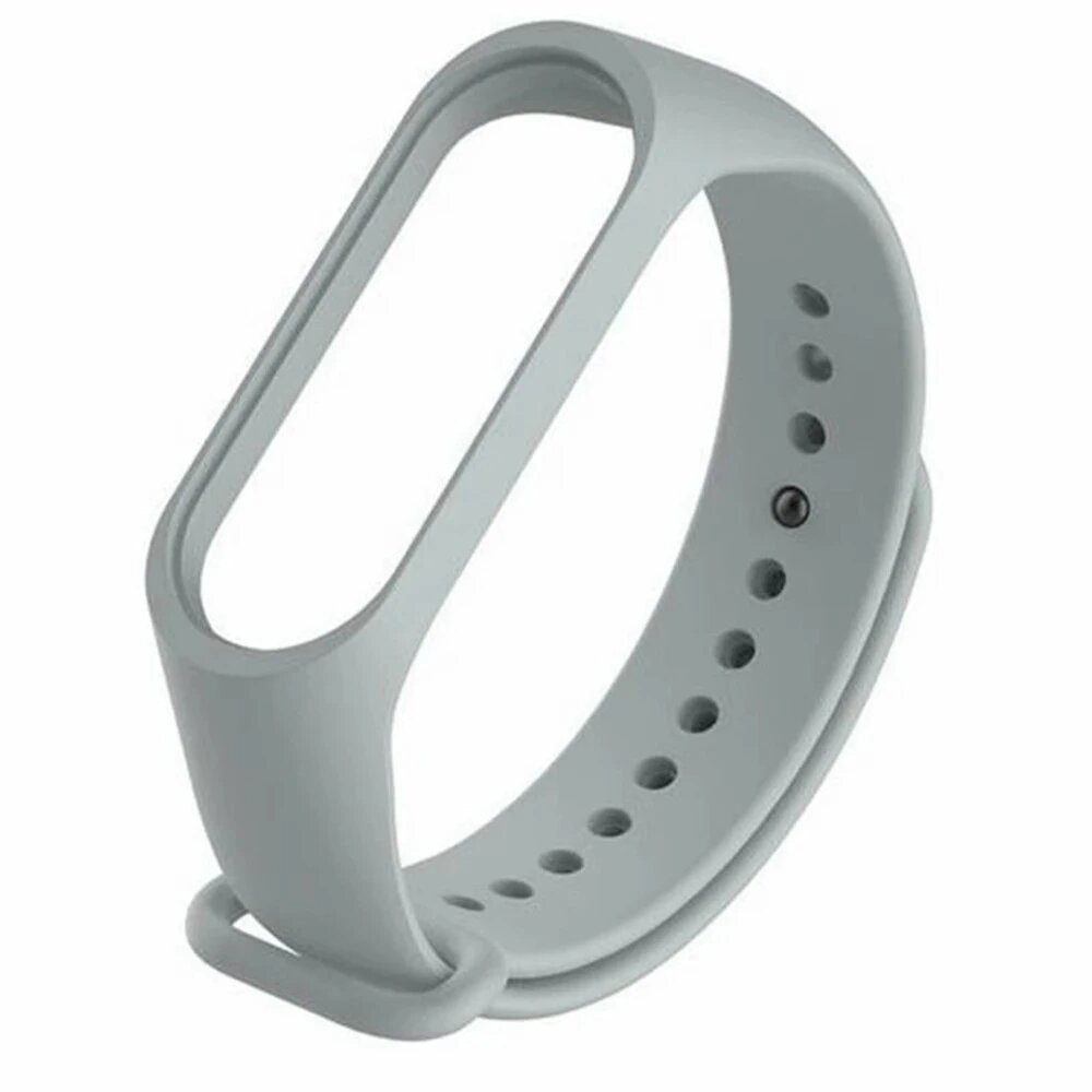 Спортивный ремешок FARAJIAJ для Xiaomi Mi Band 5 Серый, серый
