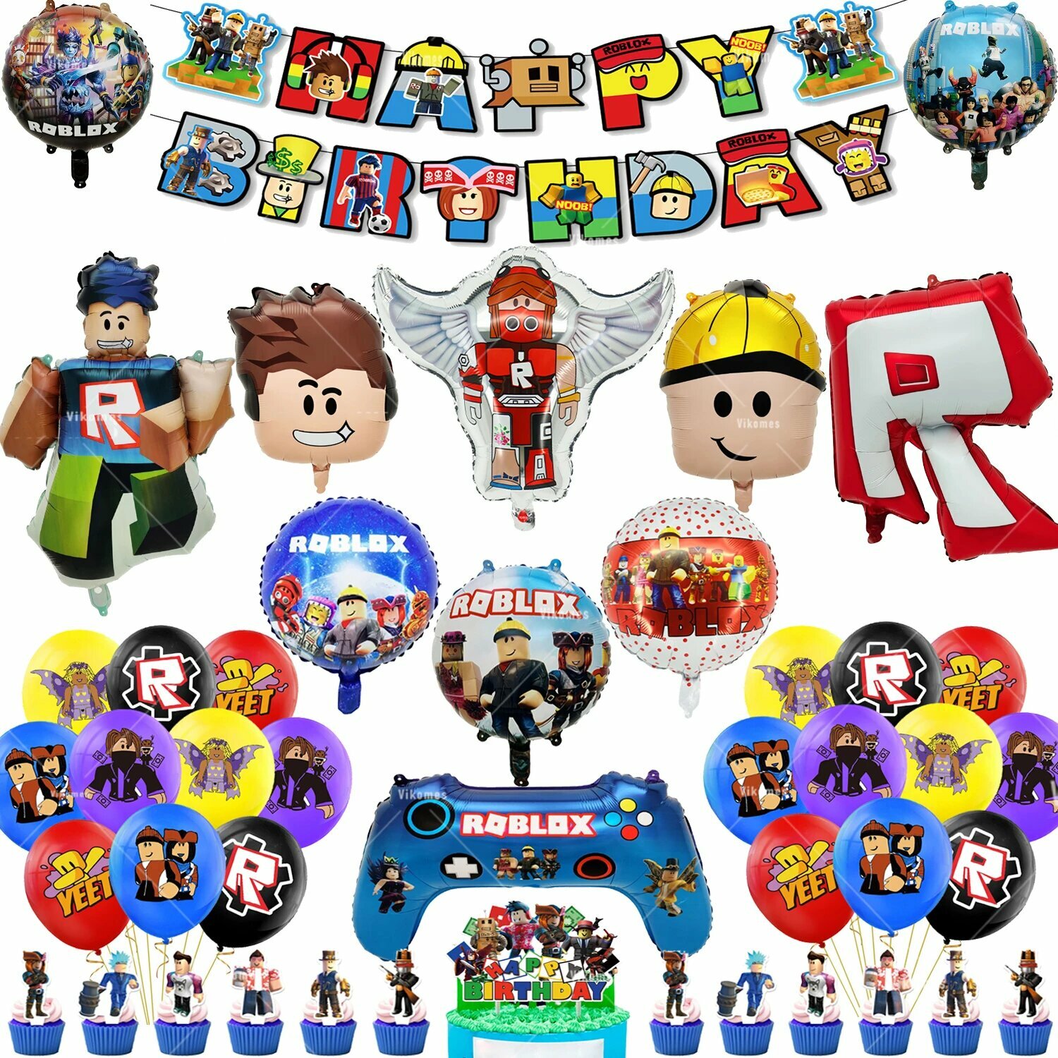 Набор для вечеринки Roblox 1set