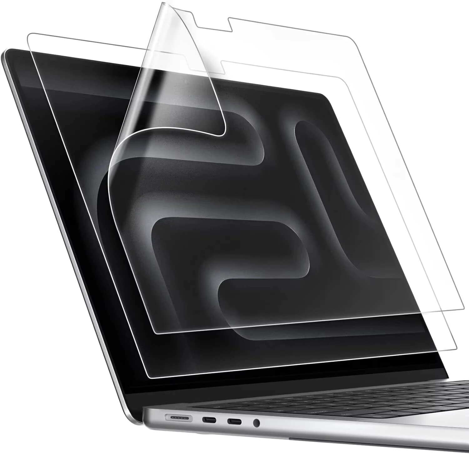 Набор Из 2 Матовых Антибликовых Защитных Пленок Для Экранов Macbook Air 13' 15' M1 M2 M3 M4 И MBP Pro 14' 16'