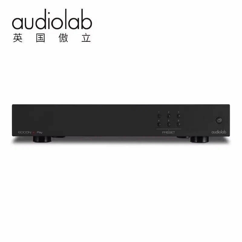 Аудиоплеер AudioLab 6000N Play, черный, беспроводной, 24-бит, 192 КГц, пульт ДУ